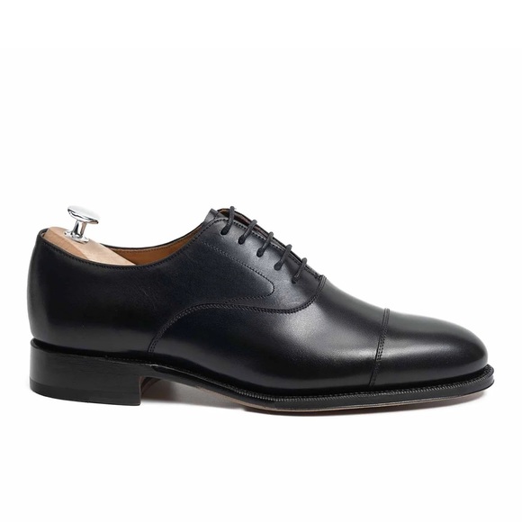 Meermin | Shoes | Meermin 1198 Black Calf French Boxcalf Cap Toe Oxford ...